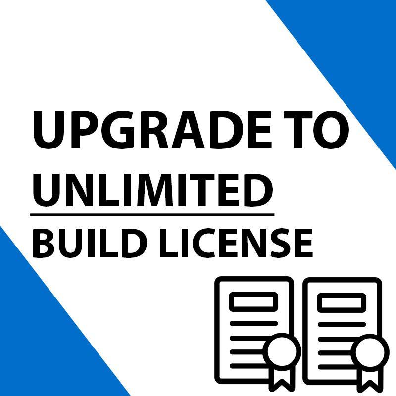 Upgrade to Unlimited Build License